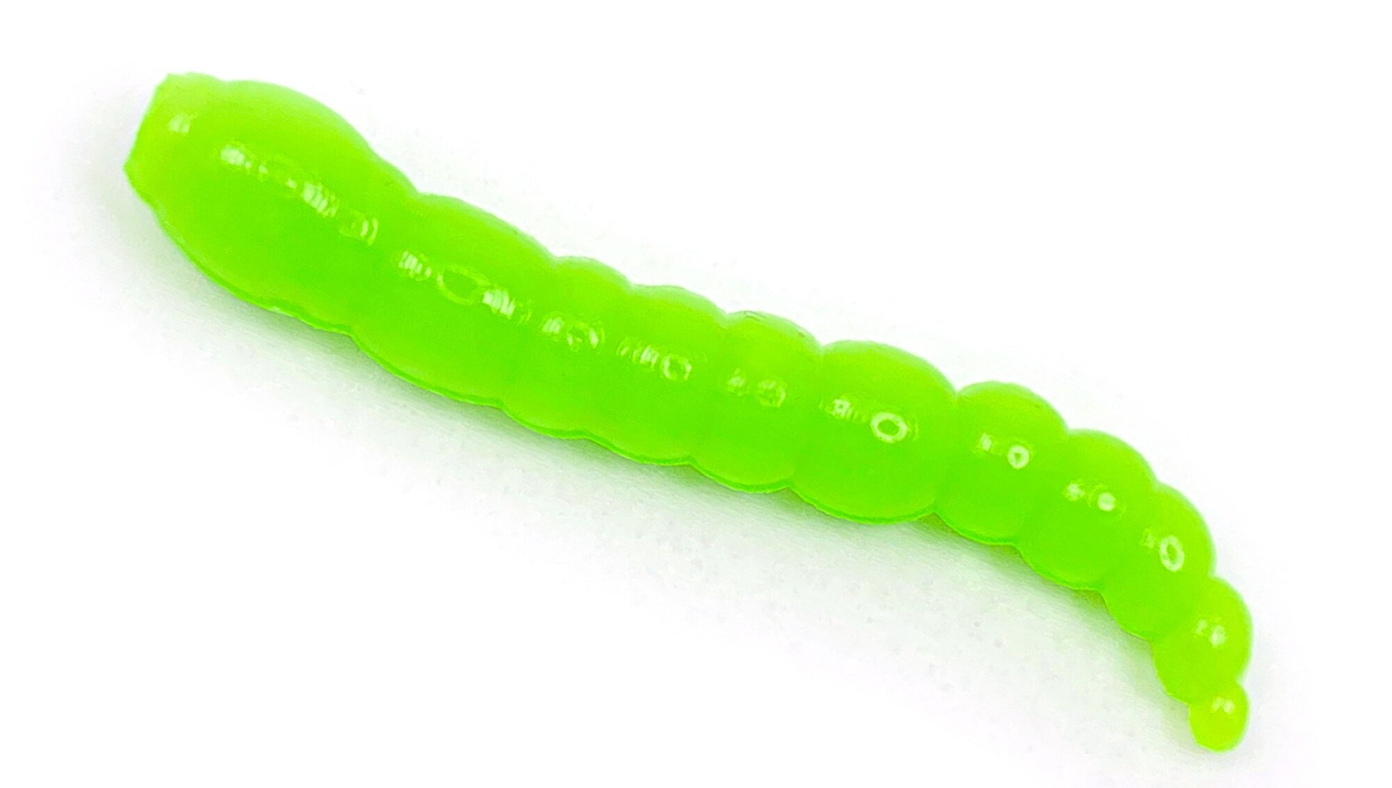 Силиконовые приманки для рыбалки BORODA BAITS KORA BUBA, шартрез, сыр / Форелевые приманки