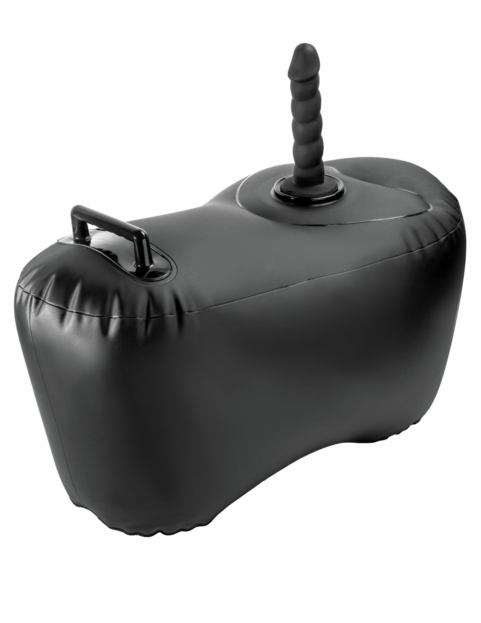 Черное надувное кресло с платформой для фиксации дилдо Body Dock Inflatable Love Seat Производитель - Pipedream.