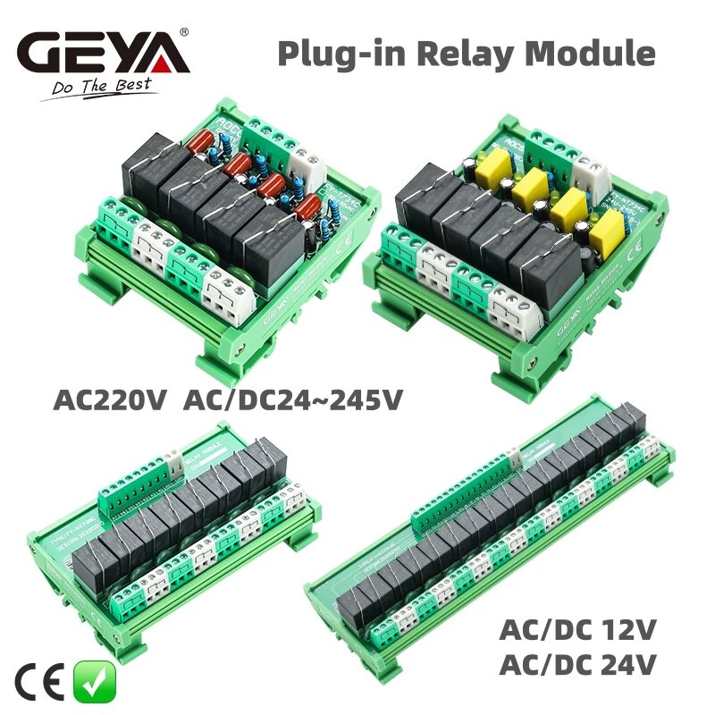 Релейный модуль GEYA FY-T7316, 16C-12VACDC