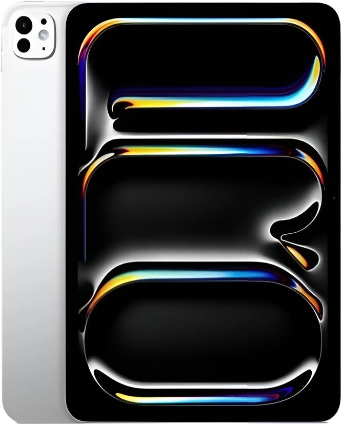 Планшет Apple iPad Pro 13 M5, 12 Мп, 120 Гц, 256Gb, Wi-Fi+Cellular, Silver, дизайн с тонкими гранями