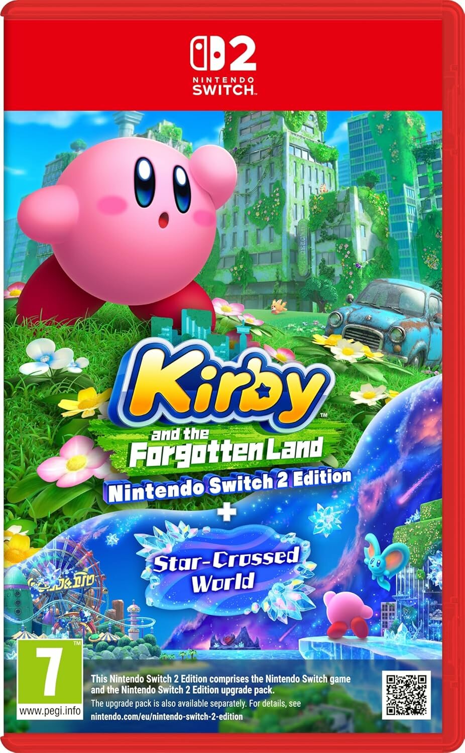 Игра Kirby and the Forgotten Land + Star-Crossed World (английская версия) Nintendo Switch 2