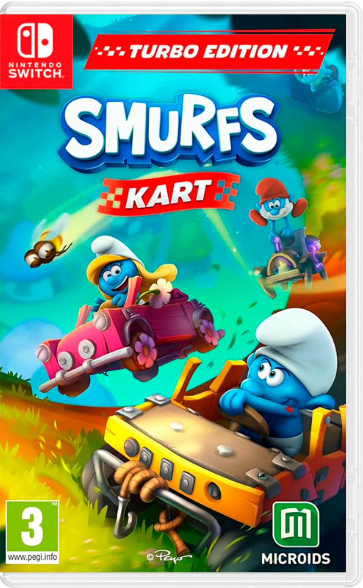 Smurfs Kart (русская версия) (Игра на картридже) (Nintendo Switch)
