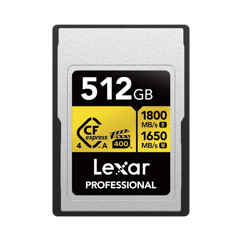 Lexar Professional GOLD CFexpress Type A карта памяти 256GB 512GB для видео 8K 512GB