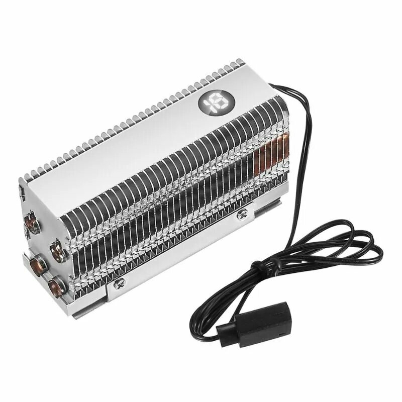 (1 штука) M.2 Твердотельных накопителя SSD 2280 радиатор с двойной медной трубкой и индикатором температуры