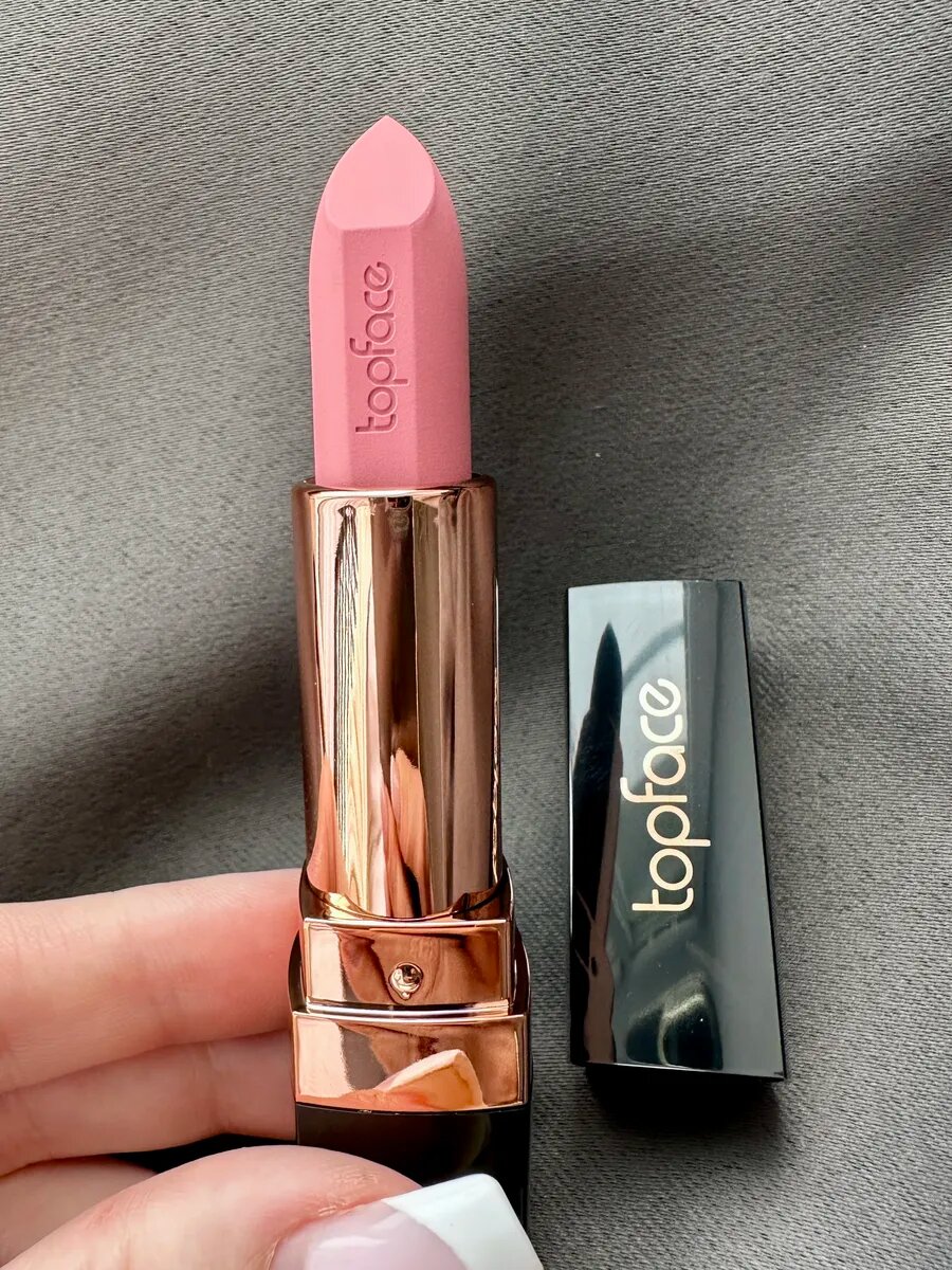Topface Помада матовая для губ Instyle Matte Lipstick PT155 тон 005 pink petal
