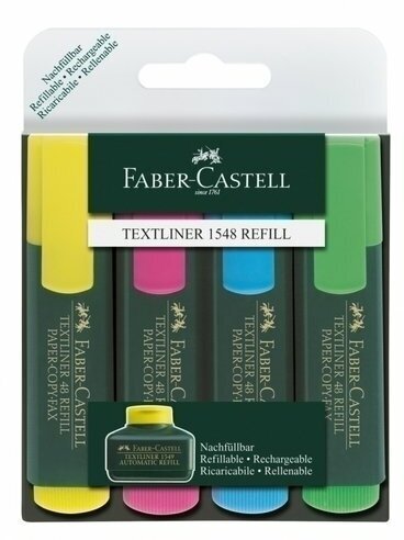 Набор текстовыделителей, 4 цвета