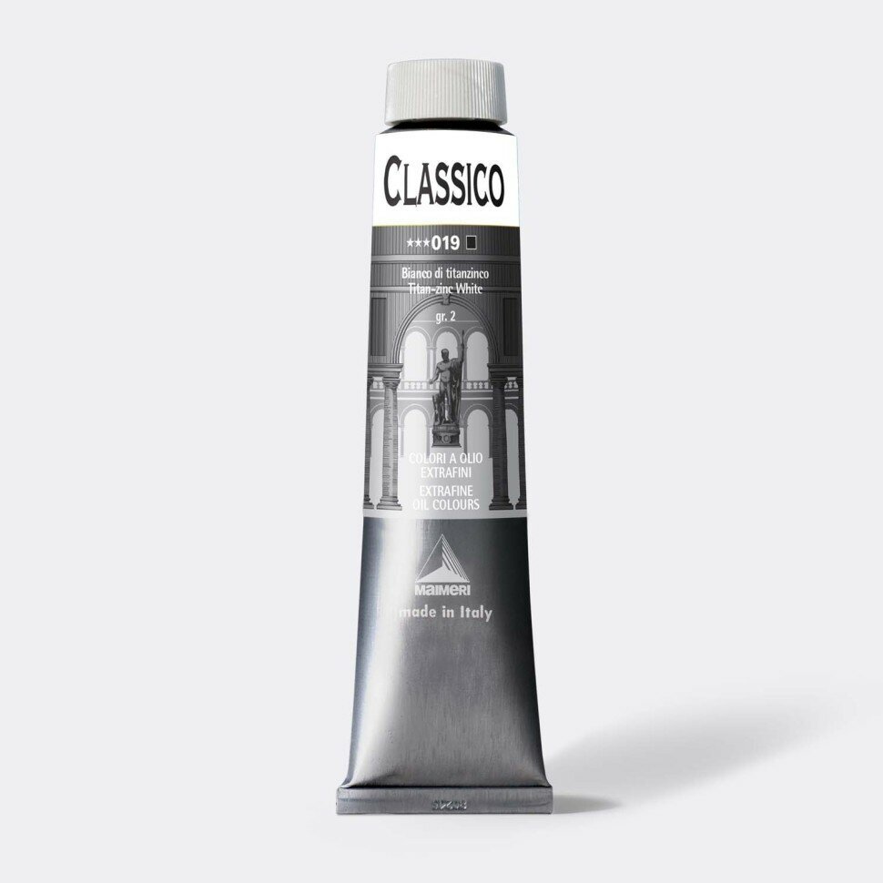 Масло Белила цинковые + титановые Classico 200мл, артикул M0324019
