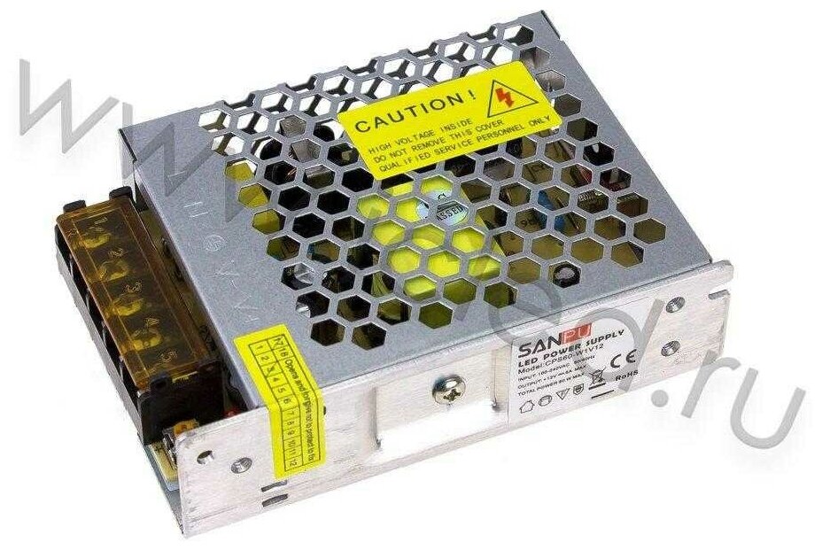 Блок питания CPS60-W1V12 (12V, 060W, 5A)