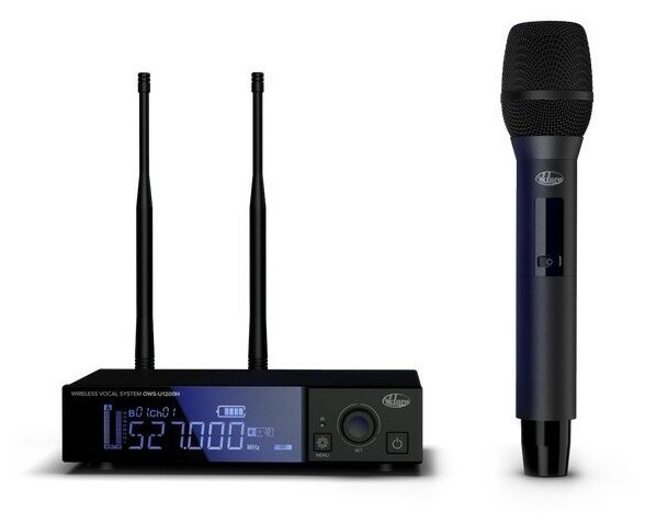 OWS-U1200H Беспроводная вокальная система с одним ручным передатчиком, Октава
