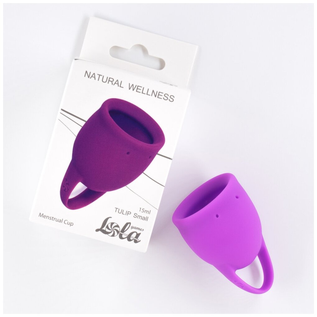 Lola Toys Менструальная чаша Natural Wellness Tulip, 15 мл (4000-09lola)
