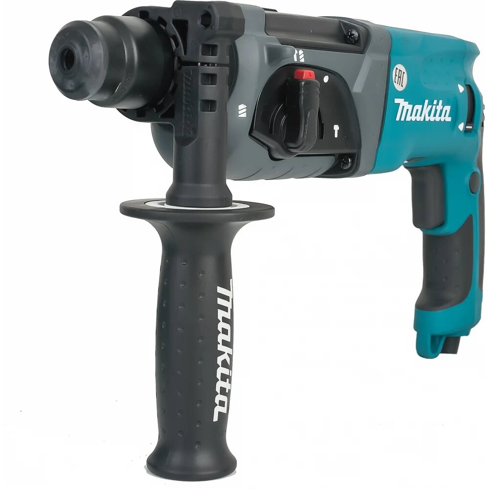 Перфоратор Makita HR2470 с мощностью 780 Вт, частотой ударов до 4500 уд/мин и режимом долбления для профессионального ис — фото 1