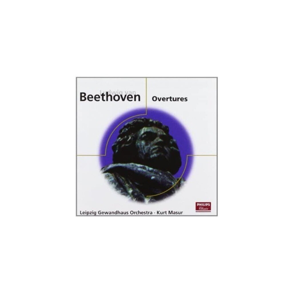 Диск Ludwig van Beethoven, Leipzig Gewandhaus Orchestra* Kurt Masur - Overtures (1 CD)