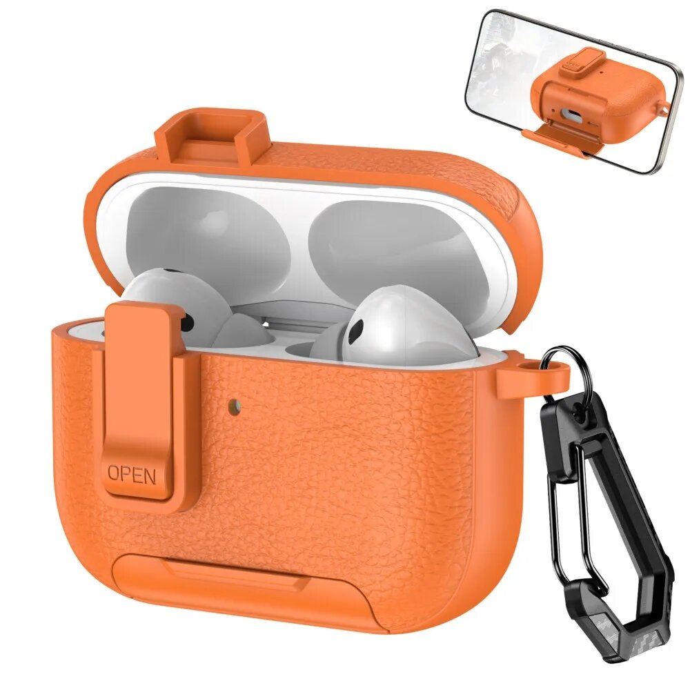 Чехол для AirPods Pro 3 Orange