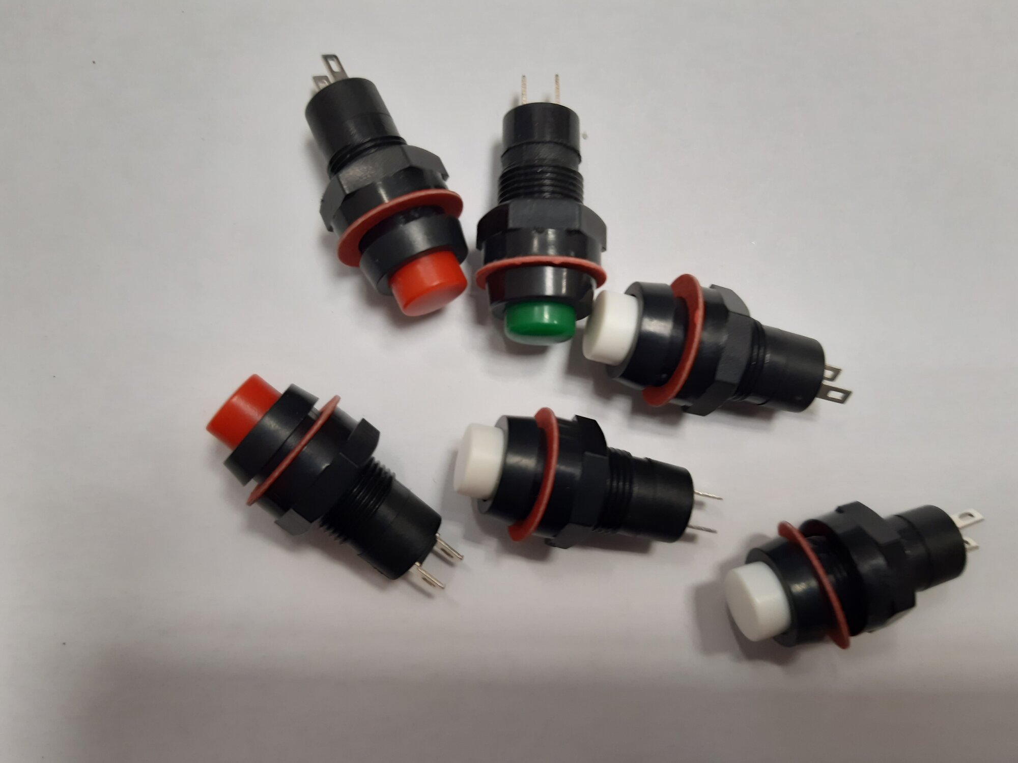 Кнопка без фиксации PBS-10в (DS213) OFF-ON