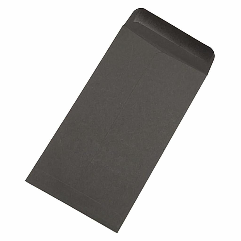 120 шт. Клеевые конверты для денег и монет, черные