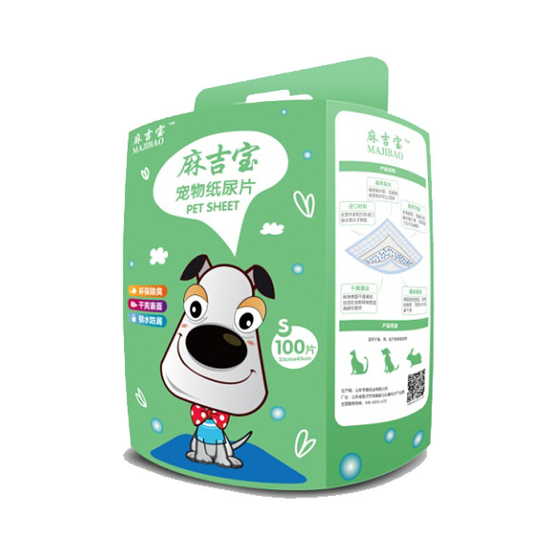 Впитывающие пеленки для собак, 100 штук, одноразовые подгузники для собак, оптовая продажа от производителя