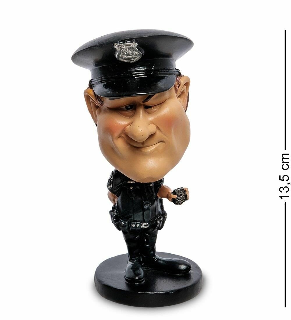 Фигурка-болванчик Полицейский (W.Stratford) A2135586 The Comical World of Warren Stratford, Полистоун