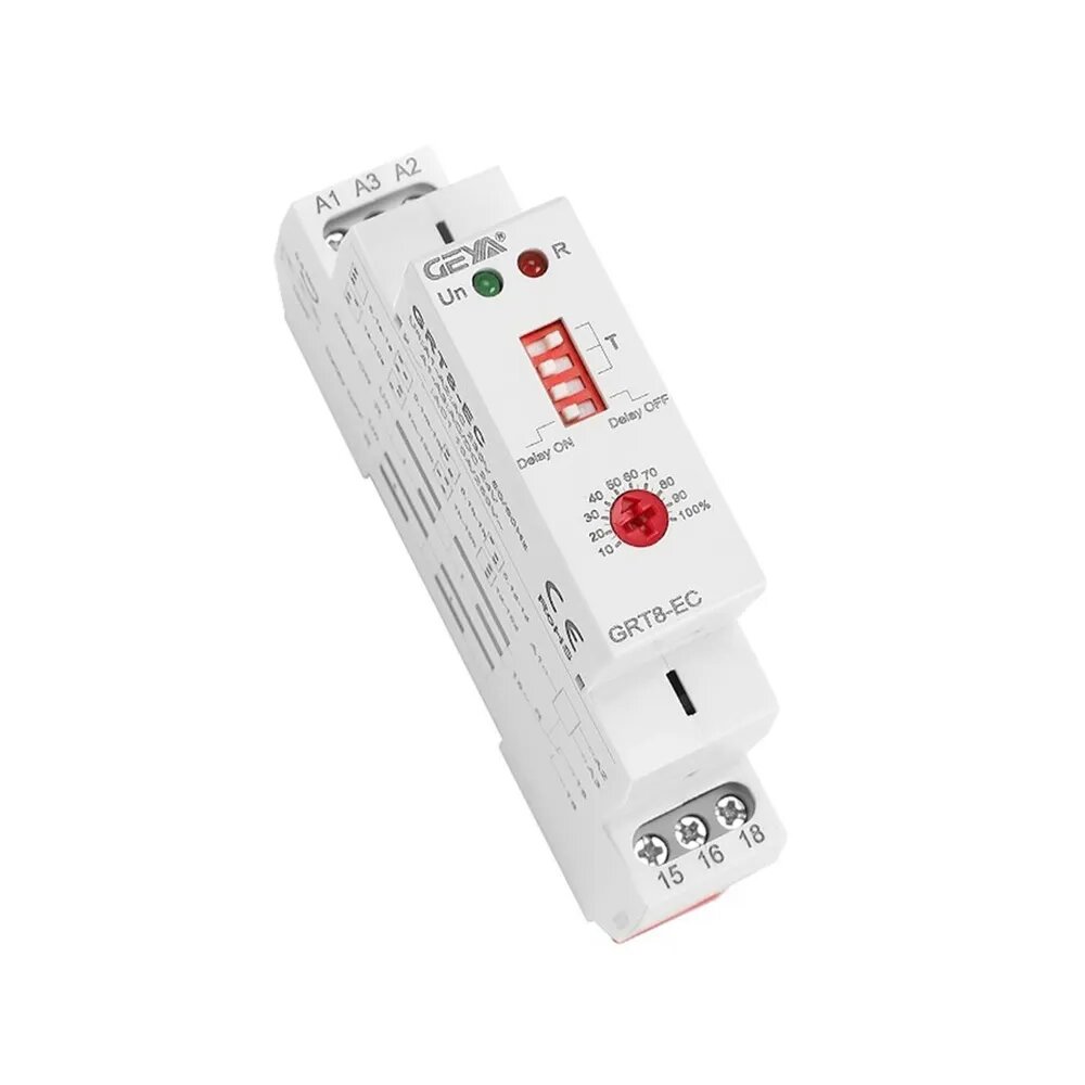 (OZ45) GEYA GRT8-EC 10A Двухфункциональное реле времени с задержкой включения или выключения Реле AC230V