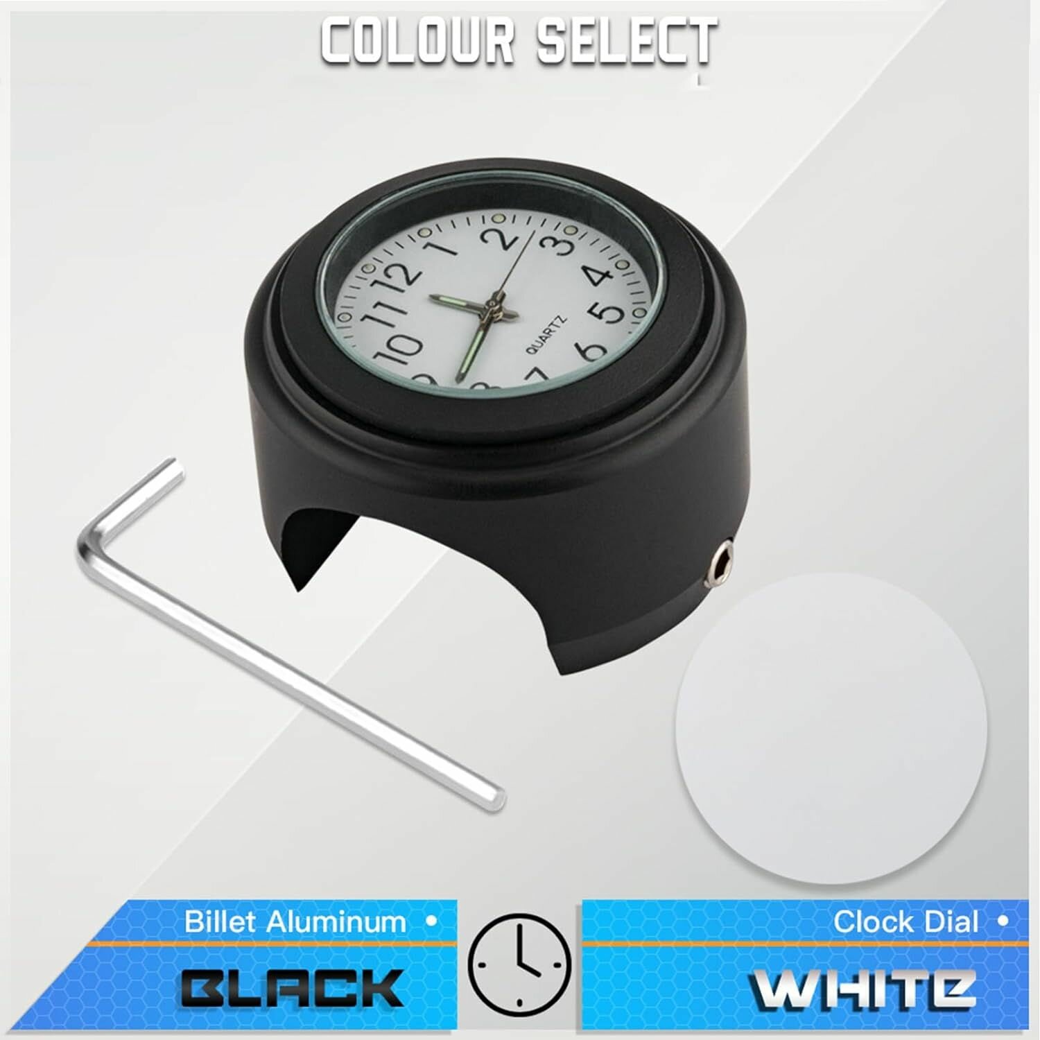 Часы на руль мотоцикла 22-25 мм