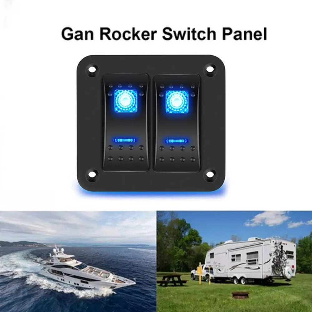 Gan Rocker Switch Panel Электрический компонент для лодки