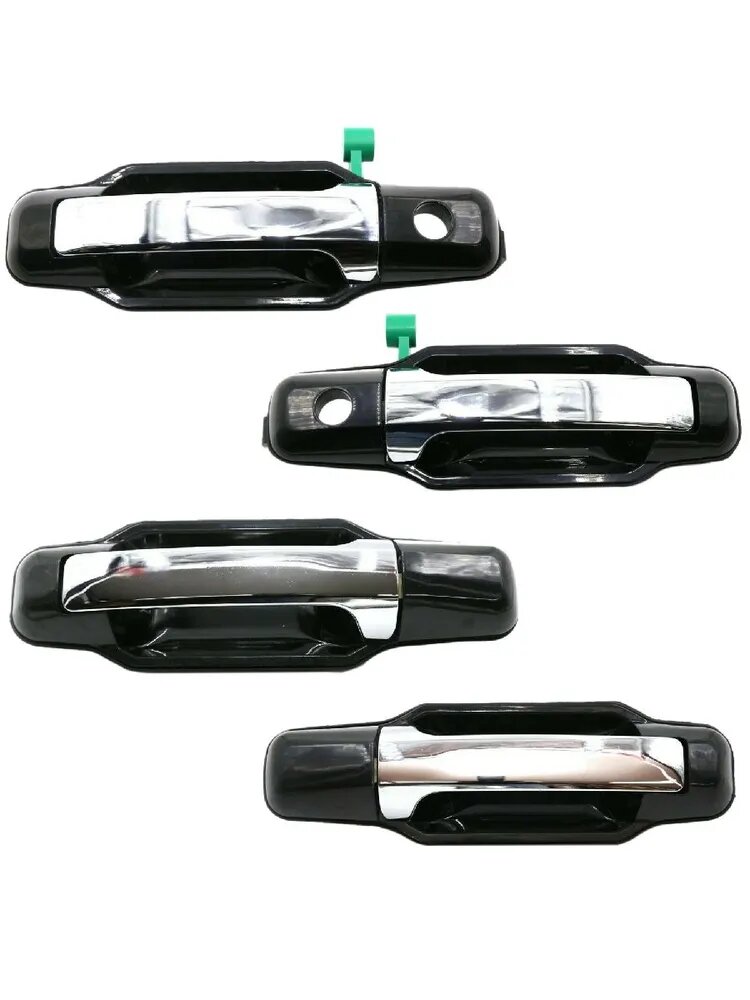 4 шт. Внешняя дверная ручка для Kia Sorento 2003-2009 826503E021 826603E021 836503E01 передний левый / правый серебристый