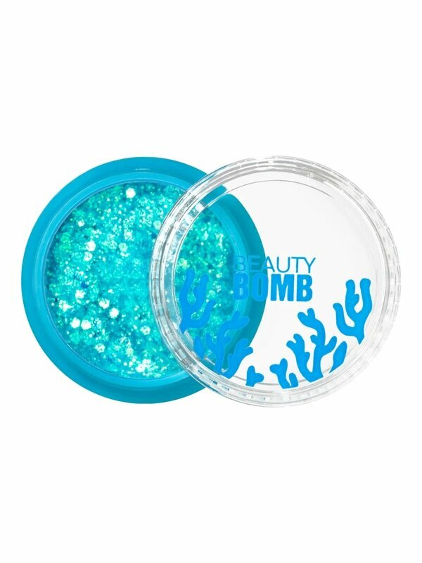 Глиттер для лица Beauty Bomb Shimmy Yarr