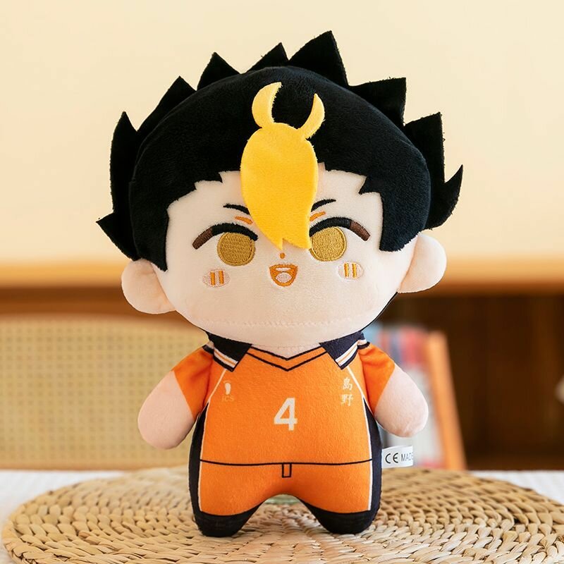 Плюшевый Пупс Юкишима Кэнтаро (Haikyuu!), Размер 20 см, Униформа Шиманова №4, Официальный Аниме