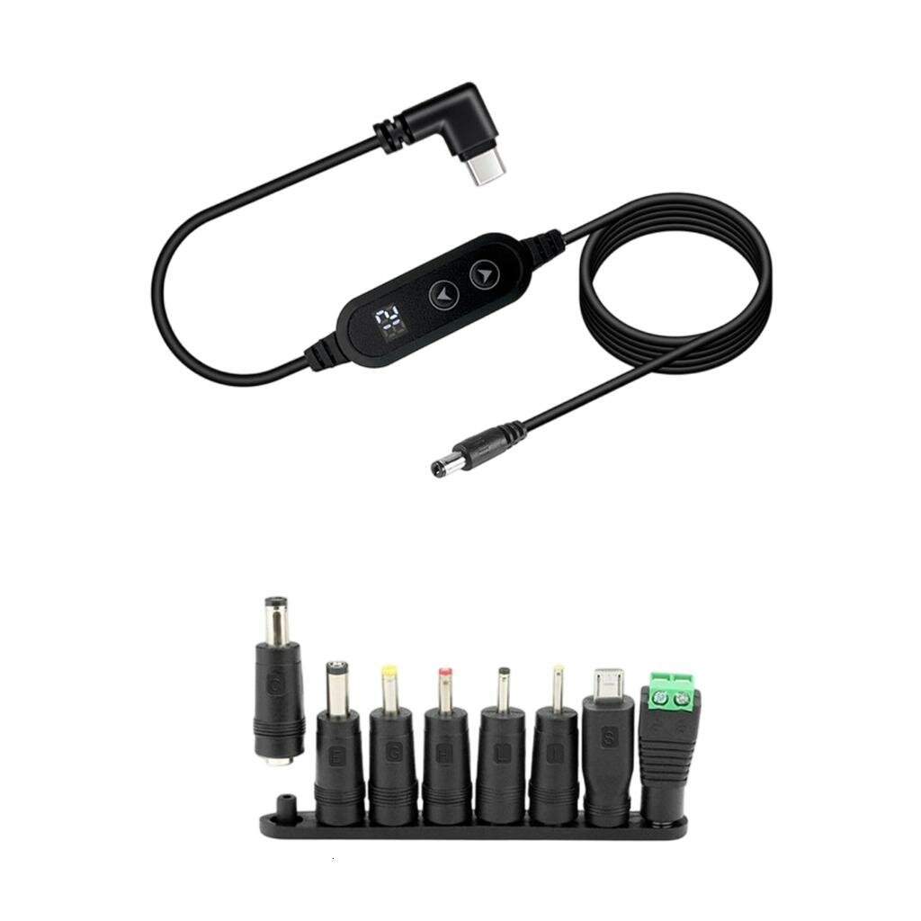 Кабель Type-C с регулировкой 5-20 В, B