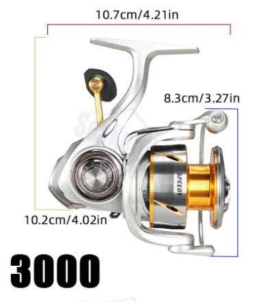 Катушка SeaKnight NEW RAPID2X для морской рыбалки, скоростная спиннинговая катушка для ловли с 3000