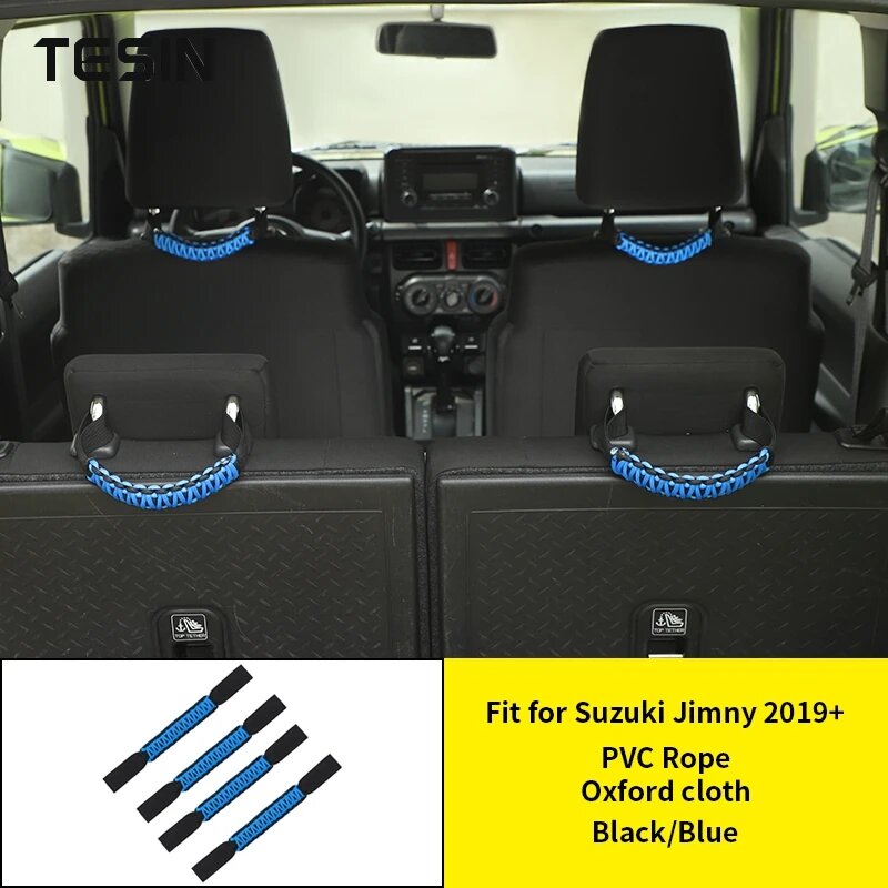 Ручка для подголовника автомобильного сиденья TESIN для Suzuki Jimny для Jeep Wrangler TJ JK JL JT для Dodge/Chevrolet/GMC/4Runner/Ford F150