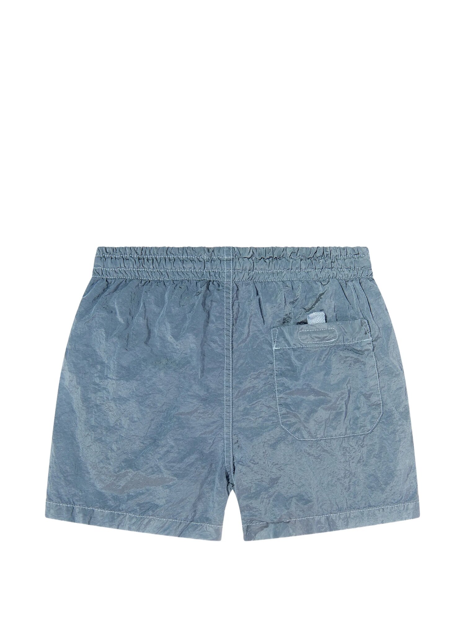Шорты для плавания Stone Island Logo-patch swim shorts, размер 6 лет, синий — фото 1