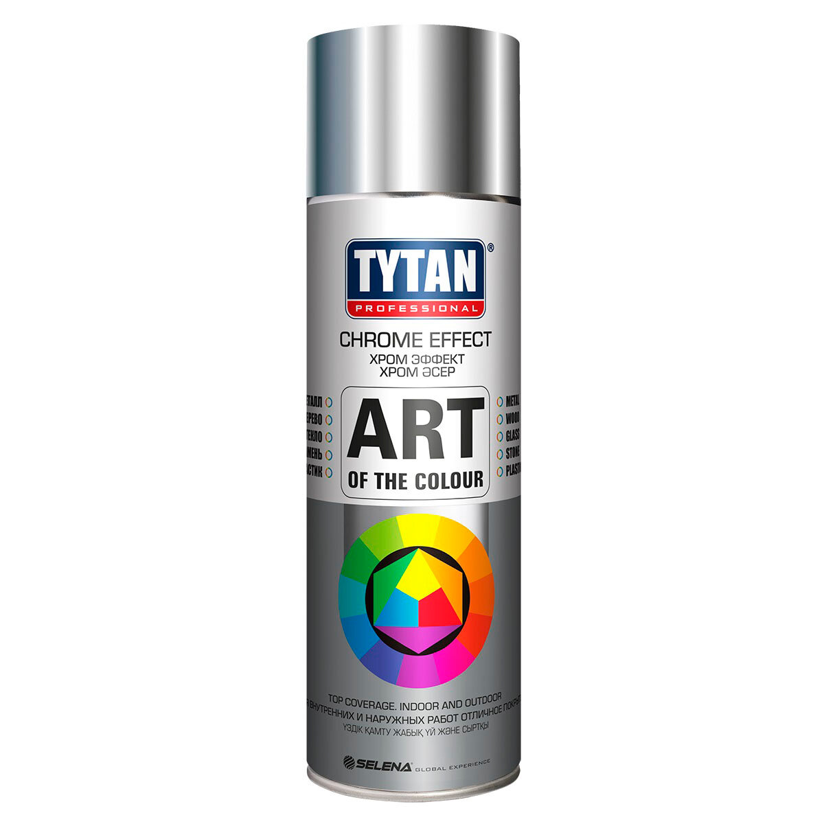 Краска TYTAN PROFESSIONAL ART OF THE COLOR аэрозольная хром 400мл