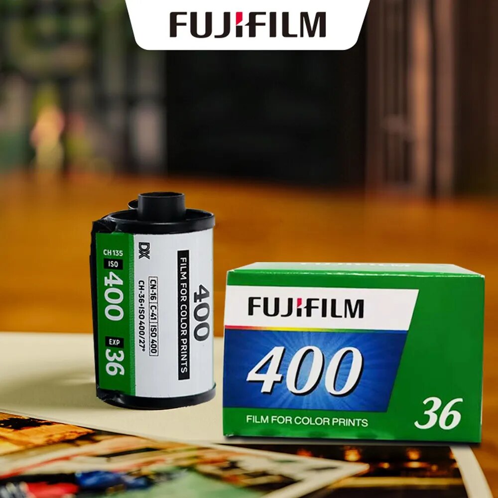 Фотопленка fujifilm 400 35mm цветная 36 кадров (срок действия: 2026)
