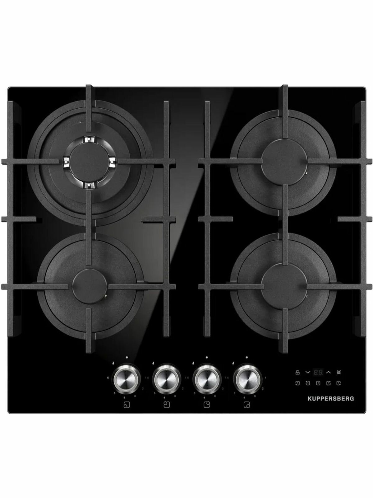 Встраиваемая газовая панель KUPPERSBERG FG 68 B, официальная гарантия