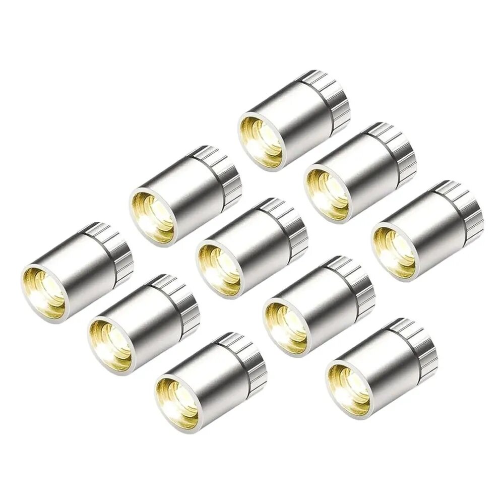 10 шт, мини-светодиодная лампа Mini LED Светло-желтого цвета