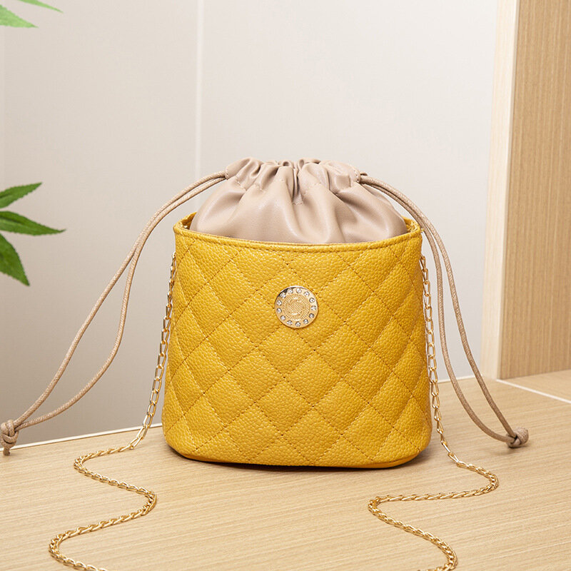 Простая сумка-ведро, новинка осень-зима 2022, женская модная сумка, дешевые женские сумки для трансграничной торговли.