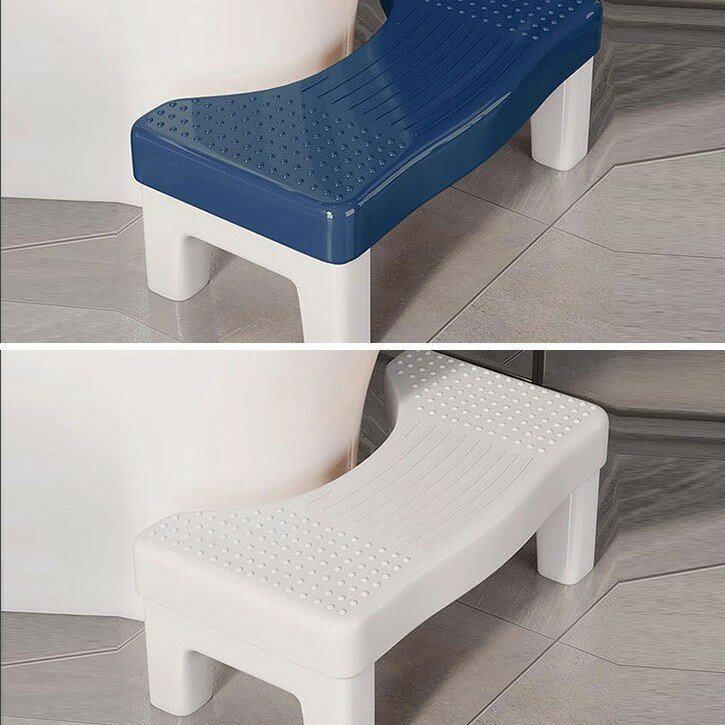 Подвижная подставка для ног в ванной, пластиковый табурет для пожилых и беременных женщин, не требует установки, подставка для ног на унитаз