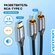 Аудиокабель USB Type-C/RCA, 1.5 м, серый