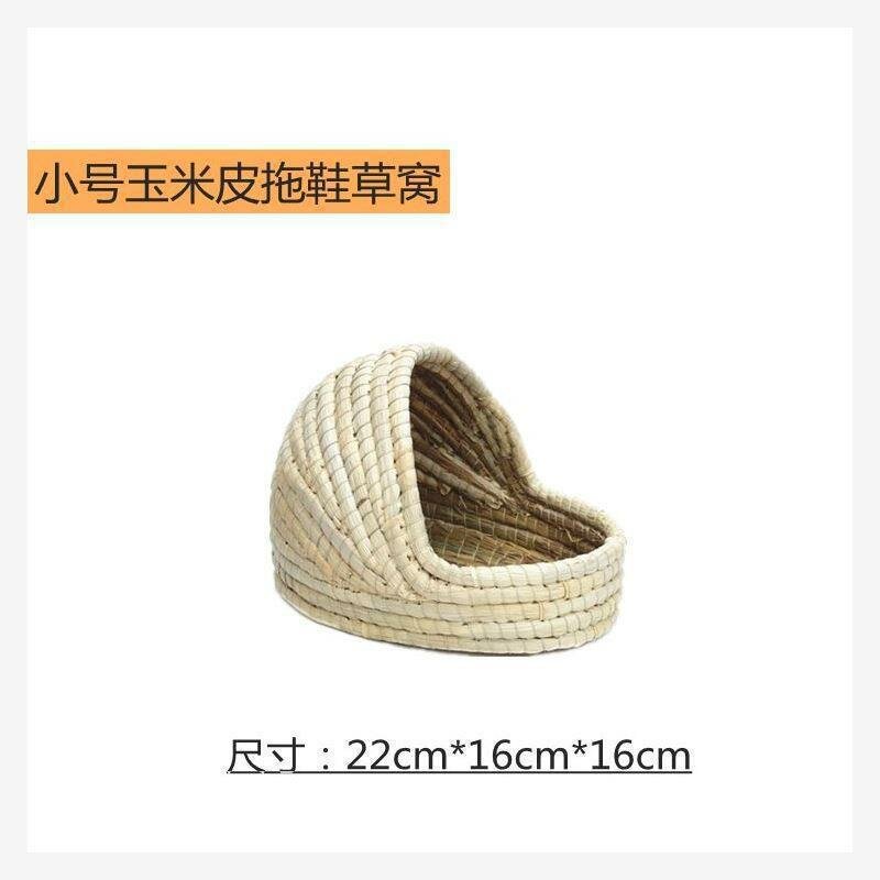 Соломенный плетеный курятник, гнездо для несушек, уличное птичье гнездо, травяное гнездо, гнездо для кроликов, теплое гнездо для морских свинок, использование для кроликов, голубей и перепелов