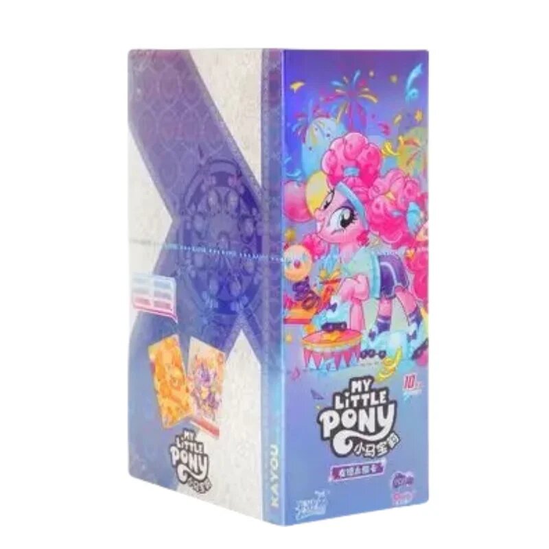 KAYOU New My Little Pony Friendship Forever Card Huiyue Pack 9 18 packs per box A