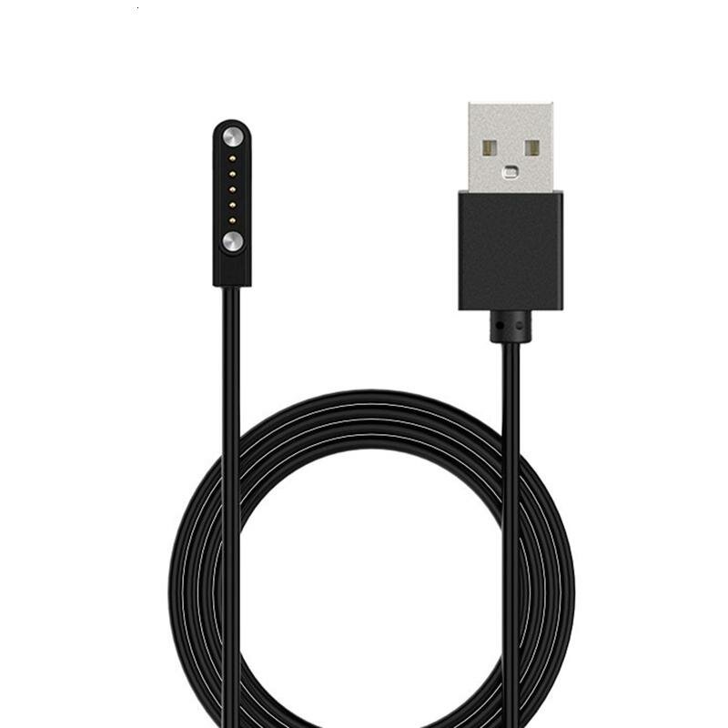 Универсальный магнитный кабель-зарядка для смарт-часов USB, Черный