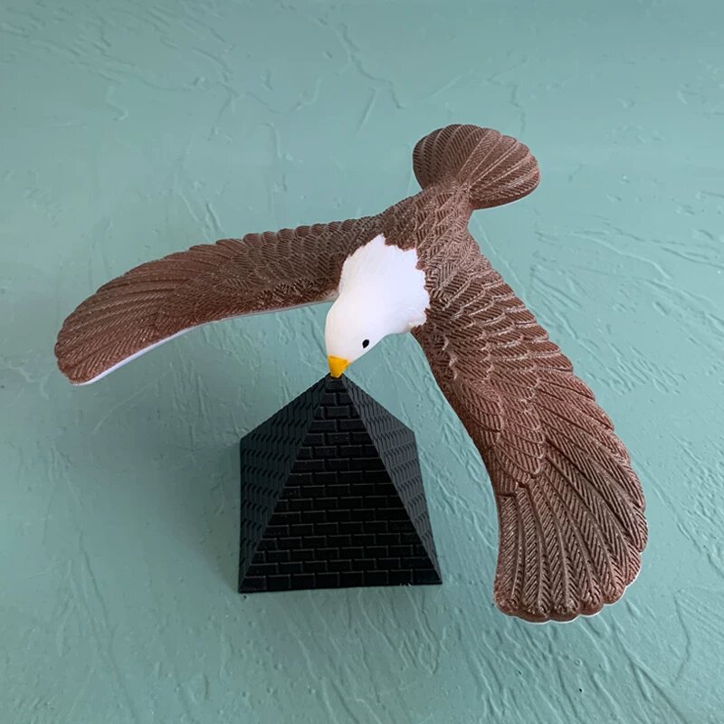 Балансирующий орел, балансирующая птица, креативный научный сувенир, антистресс, развивающая настольная игрушка,