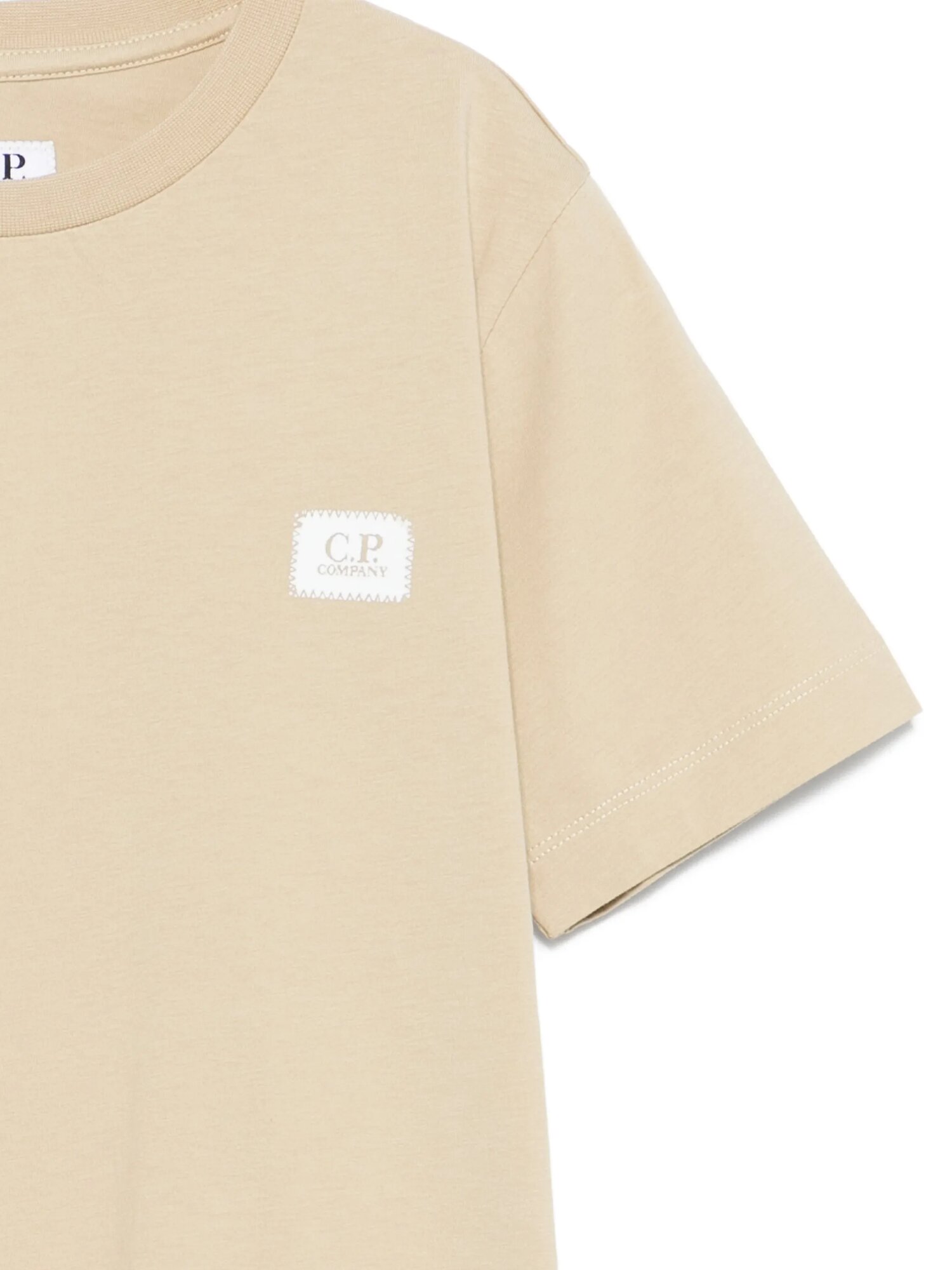 Футболка C.P. COMPANY Logo-patch T-shirt, размер 10 лет, разноцветный — фото 1