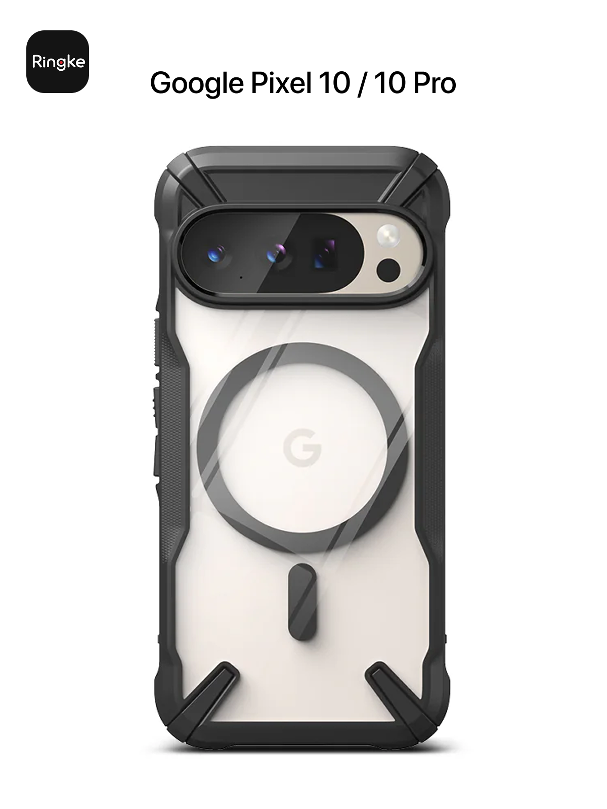 Чехол для Google Pixel 10 / 10 Pro противоударный с усиленными углами RINGKE