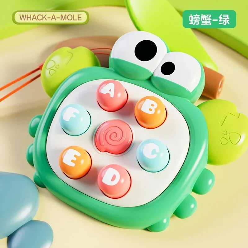 MOONBIFFY Мини-игра Whack Зеленый Краб