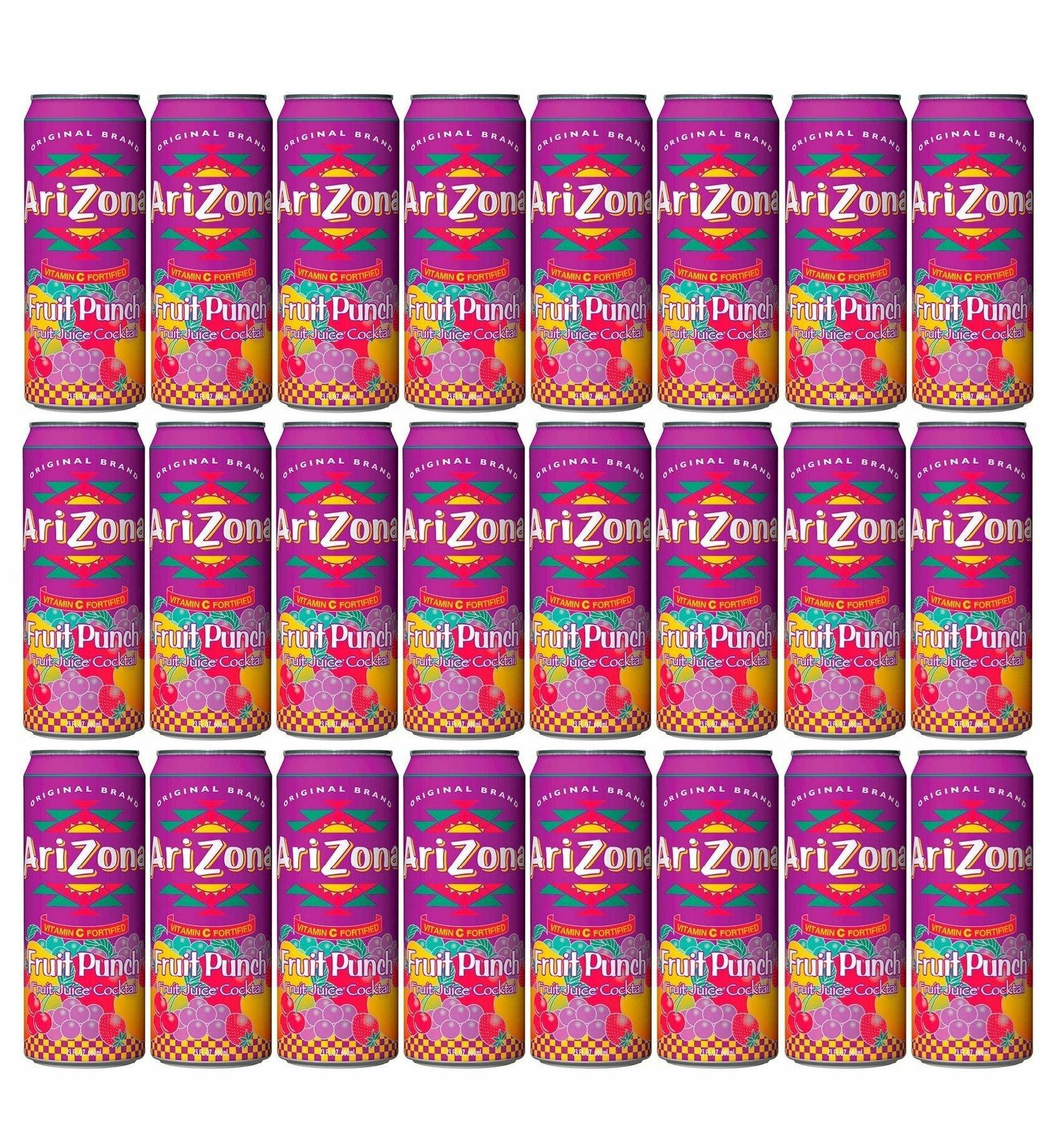 Arizona Fruit Punch (Фруктовый пунш) 650мл (24)