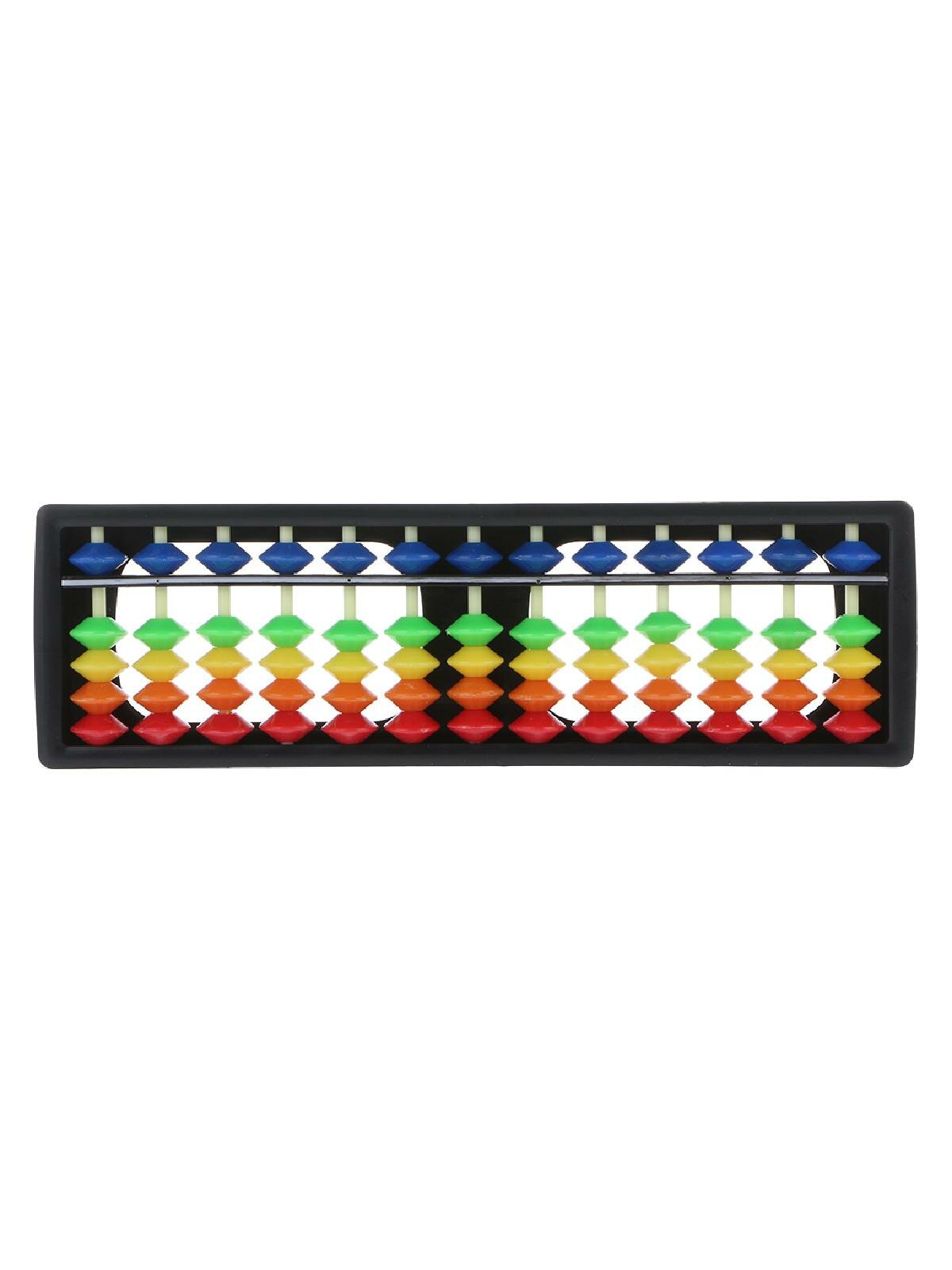 13-Столбчатый Портативный Пластиковый Счет Для Арифметических Расчетов Soroban С Цветом