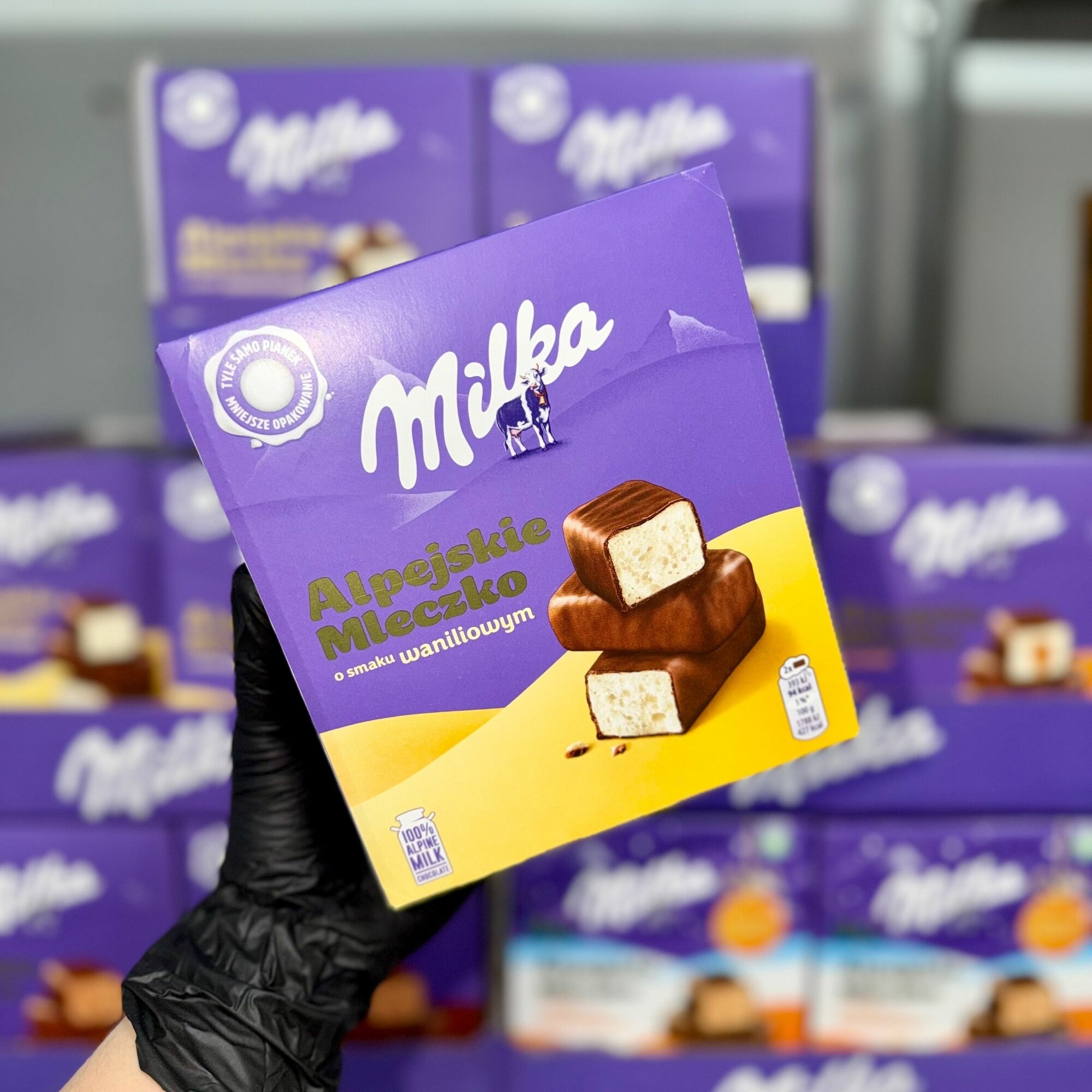 Milka Альпийское Молоко Ваниль/Милка 350 гр.