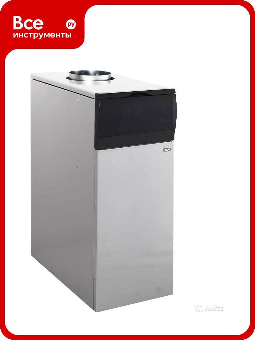 Напольный котел Baxi SLIM 1.620 iN, без вытяжного колпака WSB43162347-