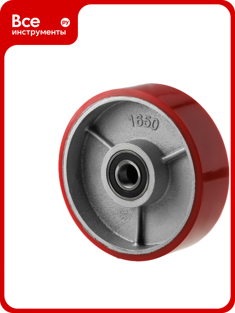 Колесо полиуретановое без крепления P50+1 160x50 мм для гидравлических тележек А5